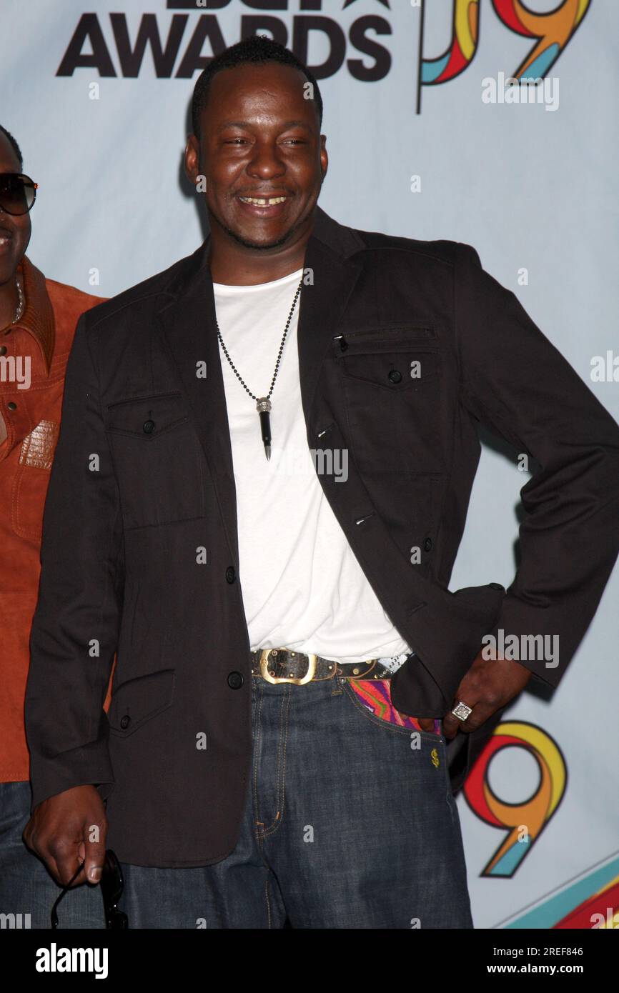 Bobby Brown in the Press Room at the BET Awards 2009 at the Shrine ...