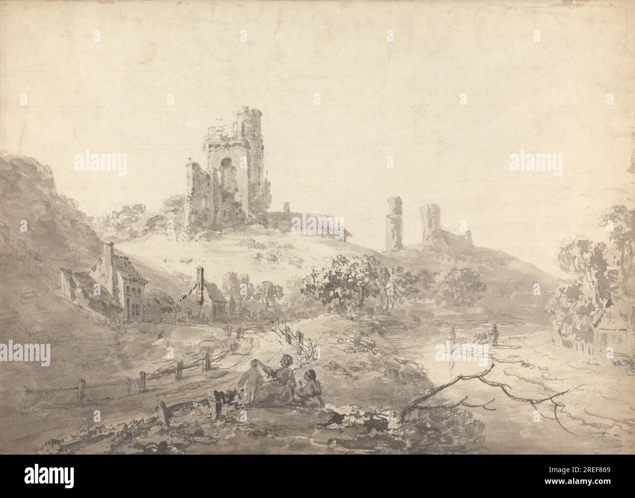 Landscape by Nicholas Thomas Dall Stock Photo - Alamy