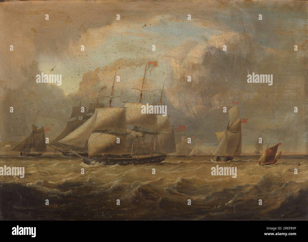 The vestal frigate hi-res stock photography and images - Alamy