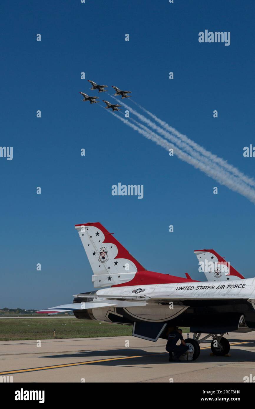 The United States Air Force Demonstration Squadron “Thunderbirds ...