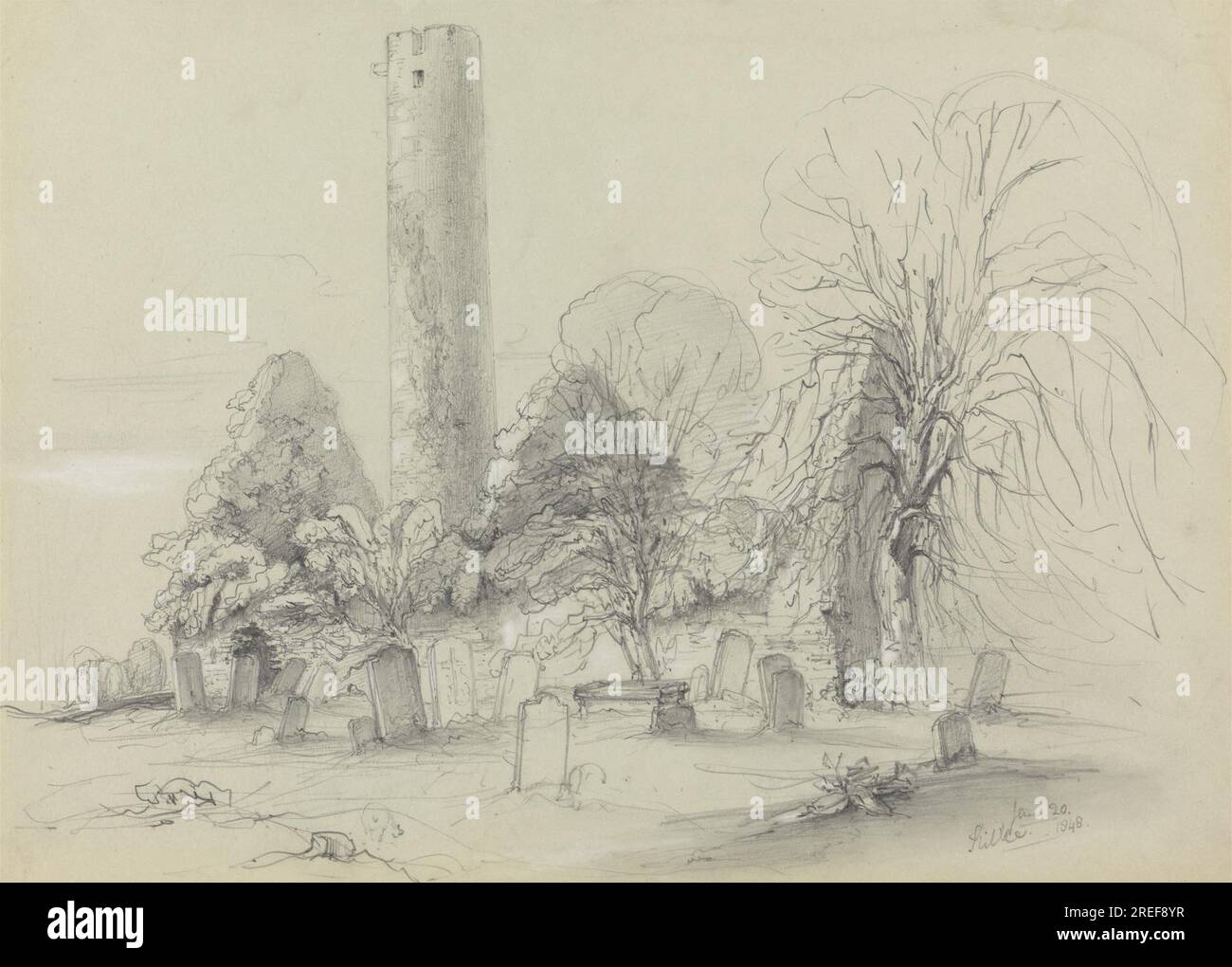 Kilkee, Ireland 1848 by Mary Darby Stock Photo - Alamy