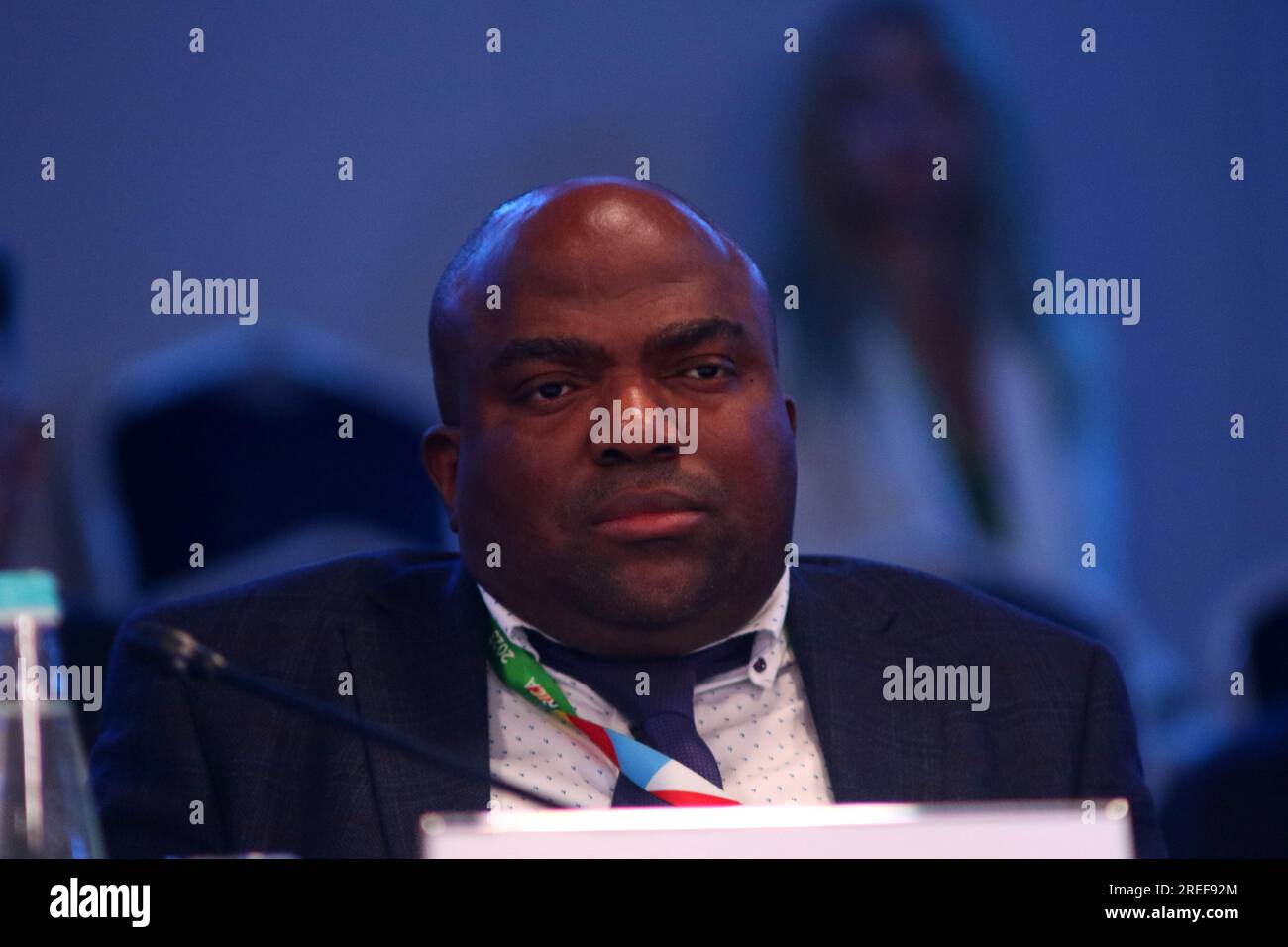 Saint Petersburg, Russia. 27th July, 2023. Uwem-Edimo Sampson, Managing ...