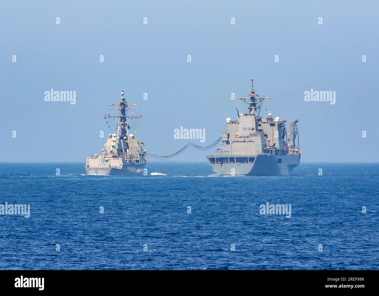 230716-N-CD453-1012 SEA OF JAPAN (July 17, 2023) Arleigh Burke-class ...