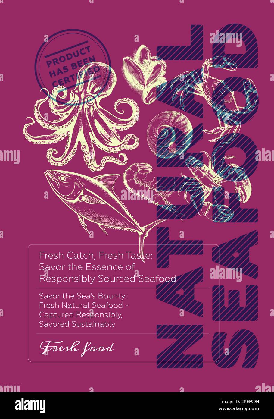 Caviar poster vintage hi-res stock photography and images - Alamy