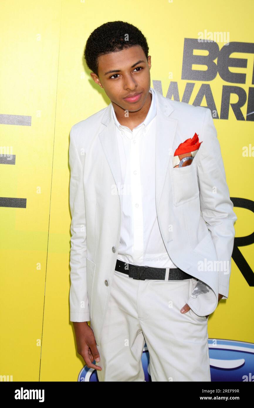 LOS ANGELES - JUN 25: Diggy Simmons arriving at the 5th Annual Pre-BET ...