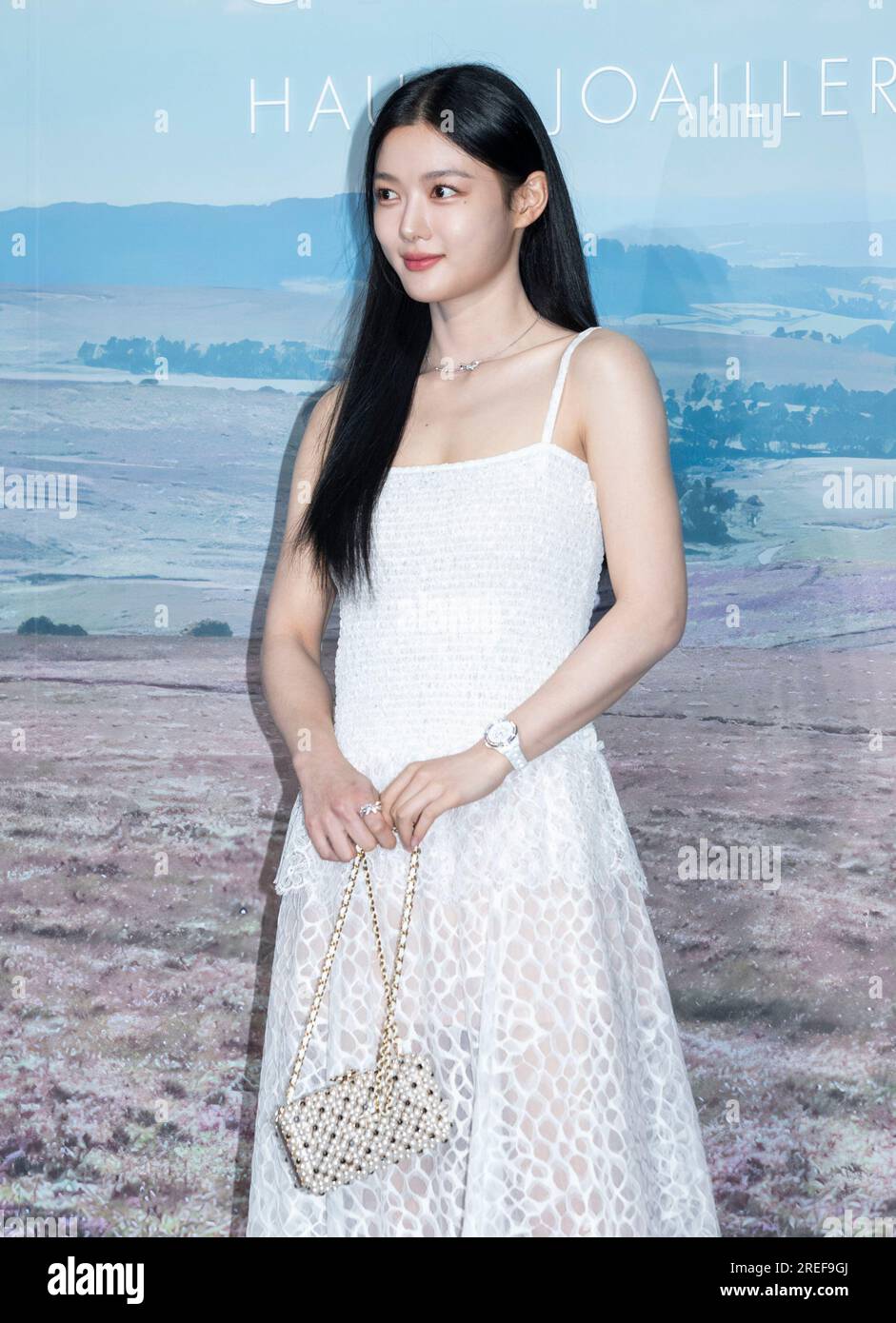 Seoul South Korea 27th July 2023 South Korean Actress Kim Yoo Jung Attends A Photocall For