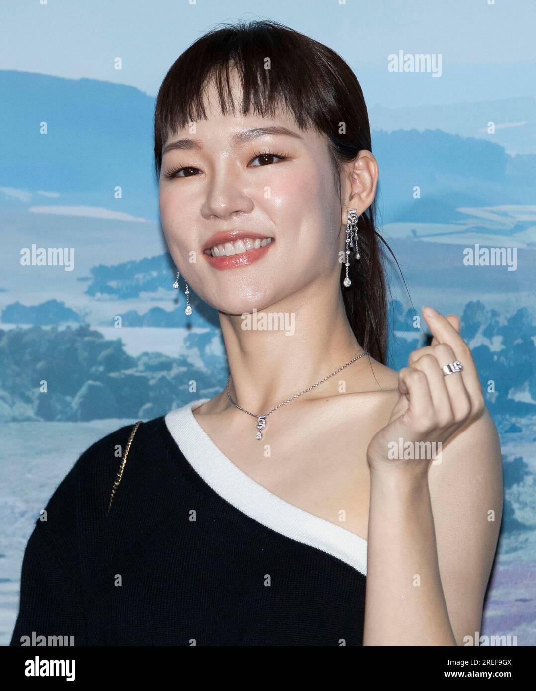 Seoul, South Korea. 27th July, 2023. South Korean actress Han Ye-ri, attends a photocall for the ...
