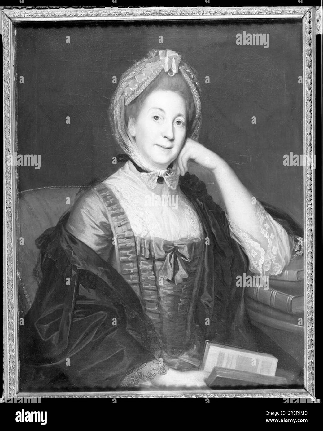 Portrait of a Lady circa 1800 by Johann Zoffany Stock Photo - Alamy