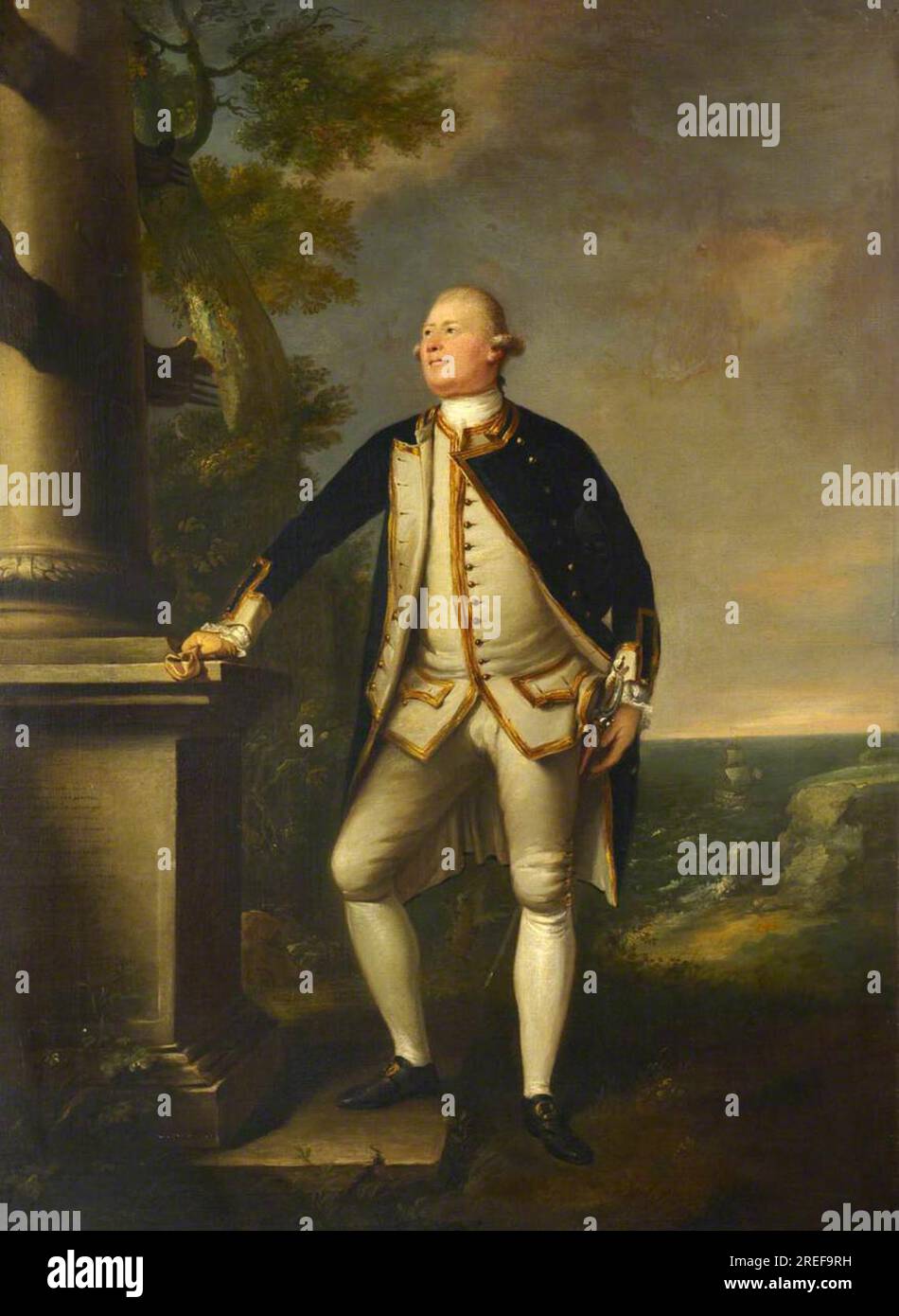 Captain Sir John Lockhart Ross (1721-90) between 1767 and 1772 by ...