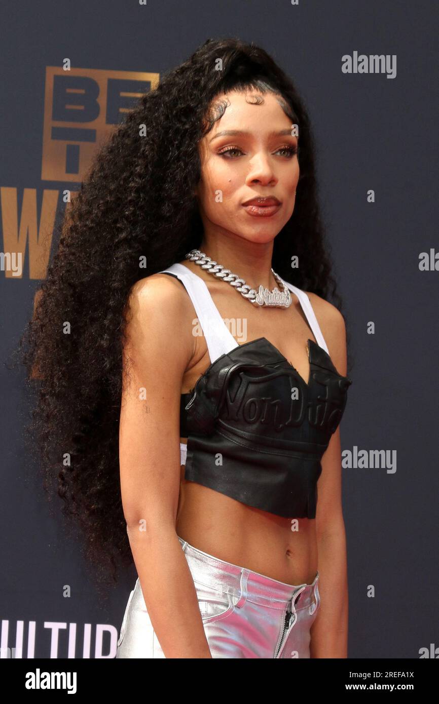 2023 BET Awards Arrivals at the Microsoft Theater on June 25, 2023 in Los Angeles, CA Featuring ...