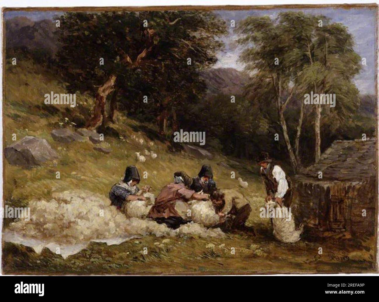 1849 david cox hi-res stock photography and images - Alamy