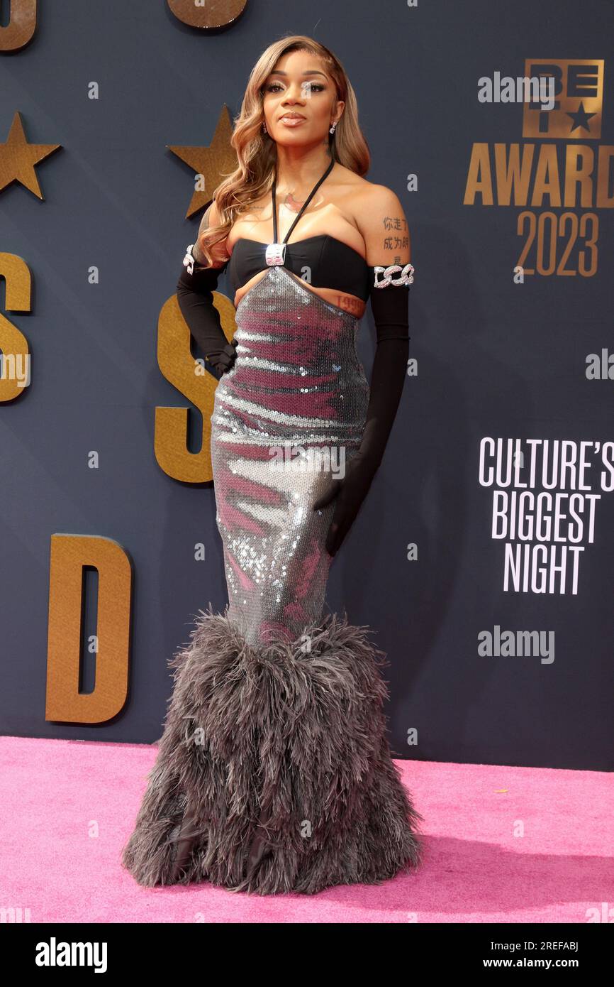 2023 BET Awards Arrivals at the Microsoft Theater on June 25, 2023 in ...