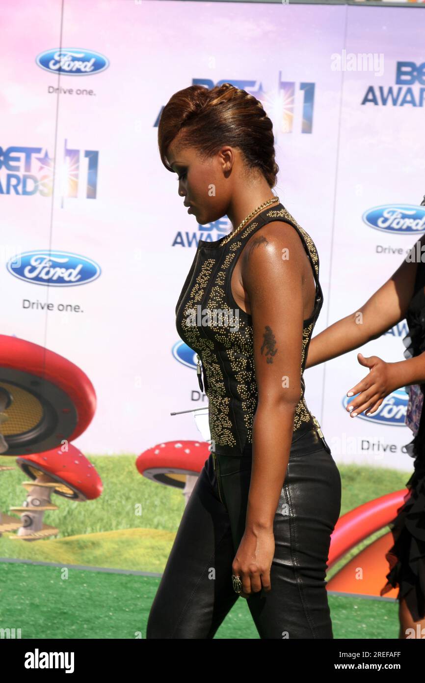 LOS ANGELES - JUN 26: EVE arriving at the 11th Annual BET Awards at ...