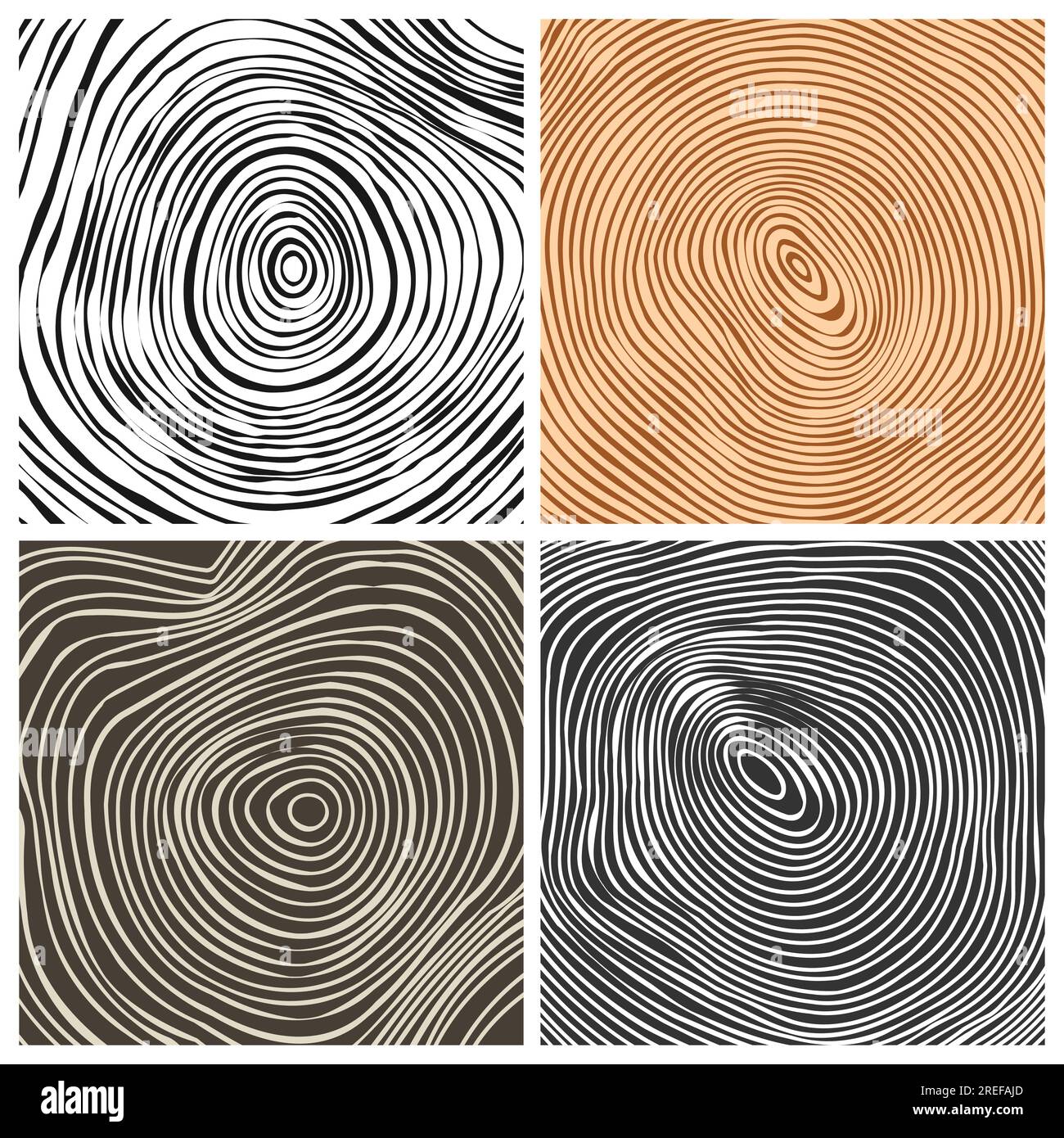 Tree trunk cut textures, pine or oak slice. Sawn timber, wood. Brown ...