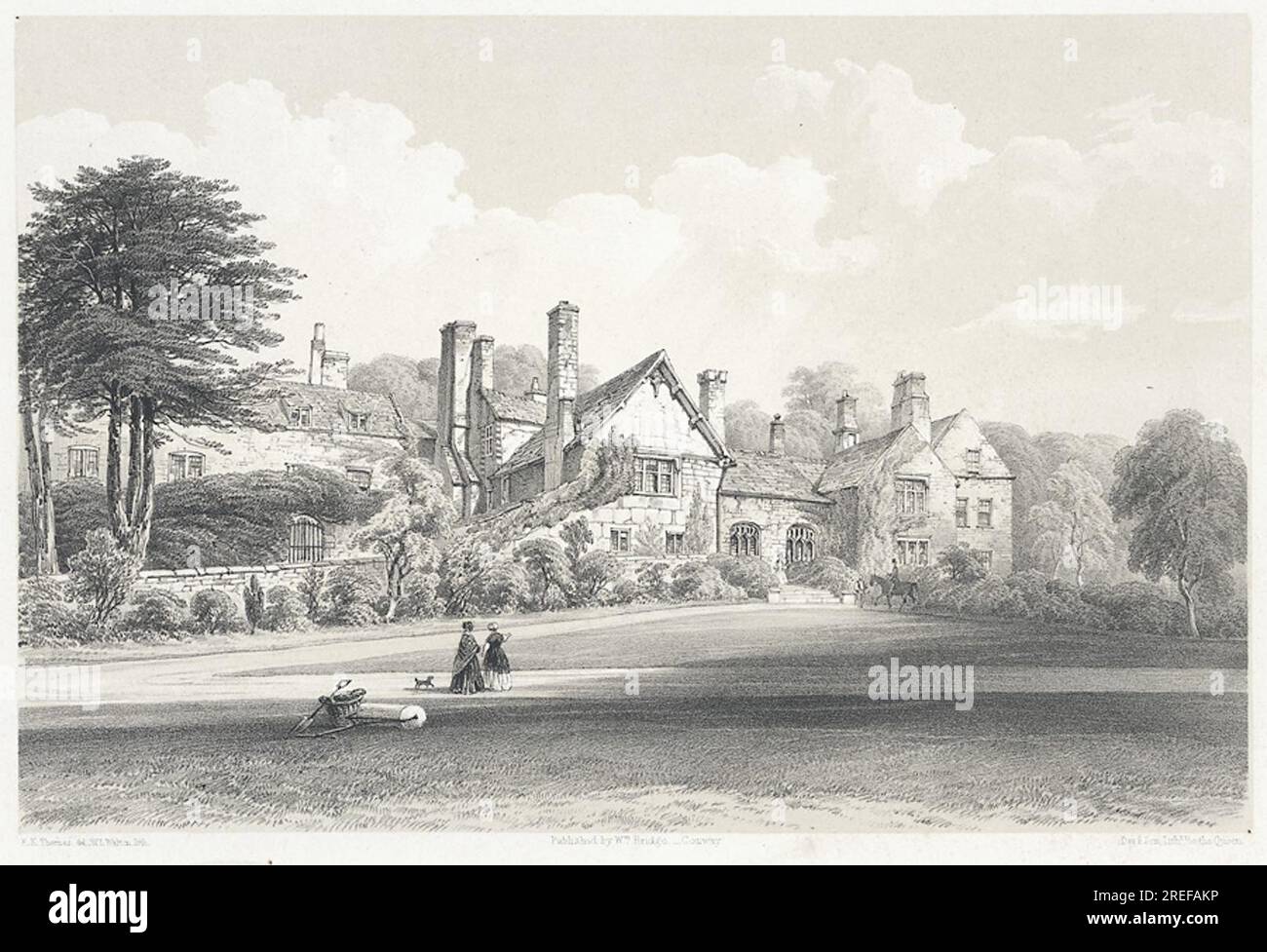 Gloddaeth: nr. Conway an ancient mansion belonging to the: Hon. Edward ...