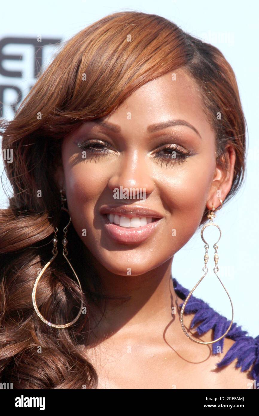 Megan Good arriving at the BET Awards 2009 at the Shrine Auditorium in ...