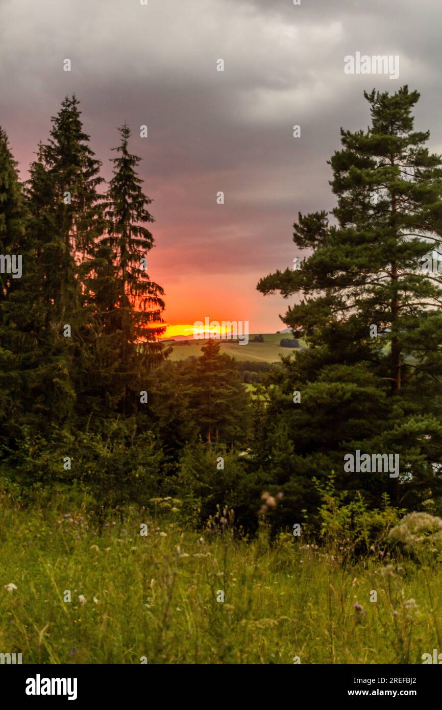 Sunset in nizke tatry hi-res stock photography and images - Alamy
