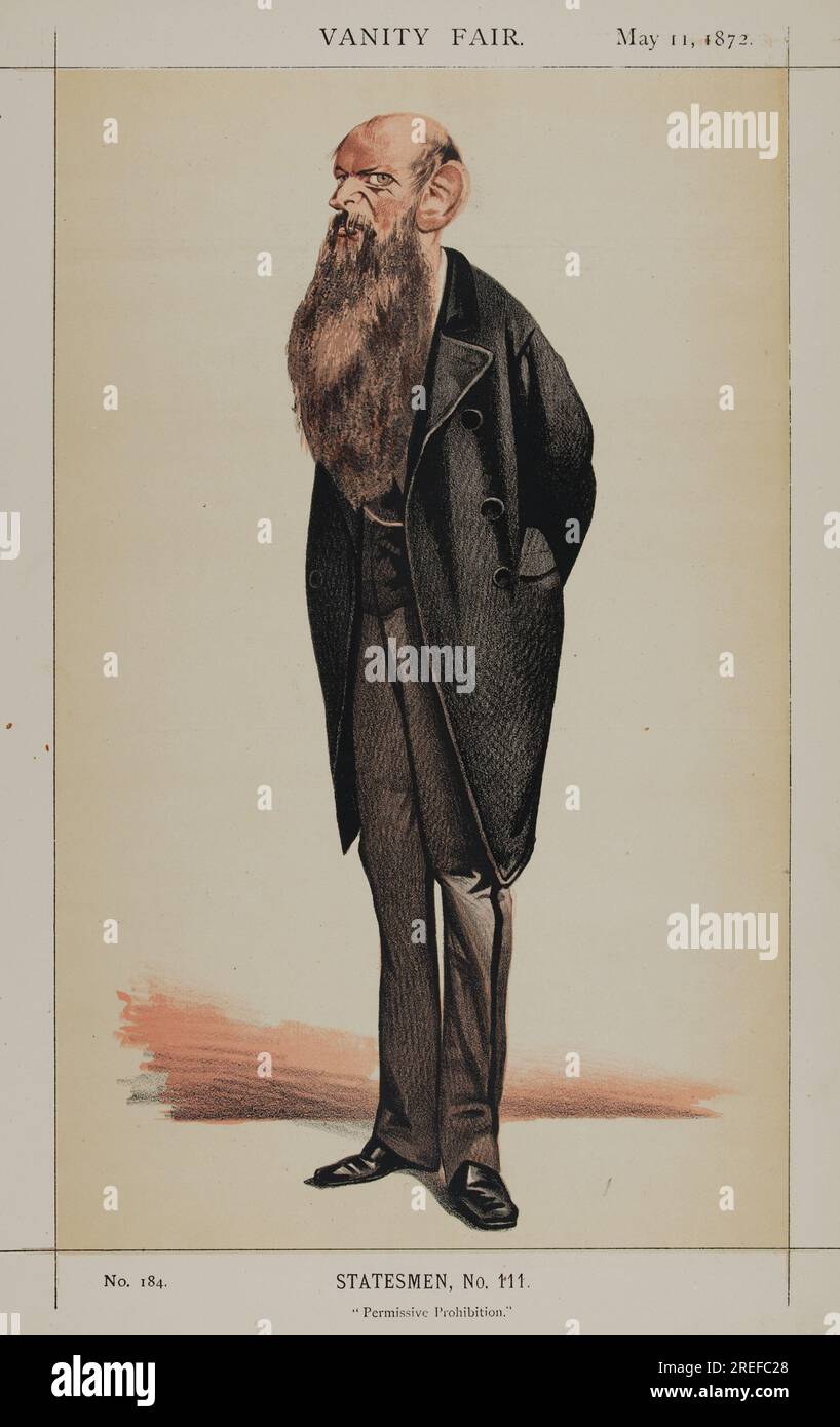 Permissive Prohibition 11 May 1872 by Adriano Cecioni Stock Photo - Alamy