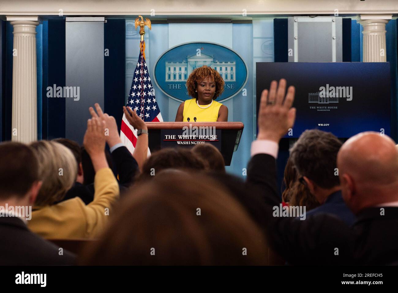 Washington, United States Of America. 27th July, 2023. White House ...