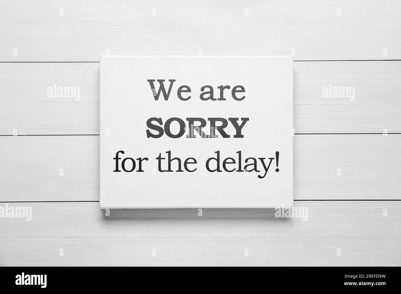 Sorry apologize Black and White Stock Photos & Images - Alamy