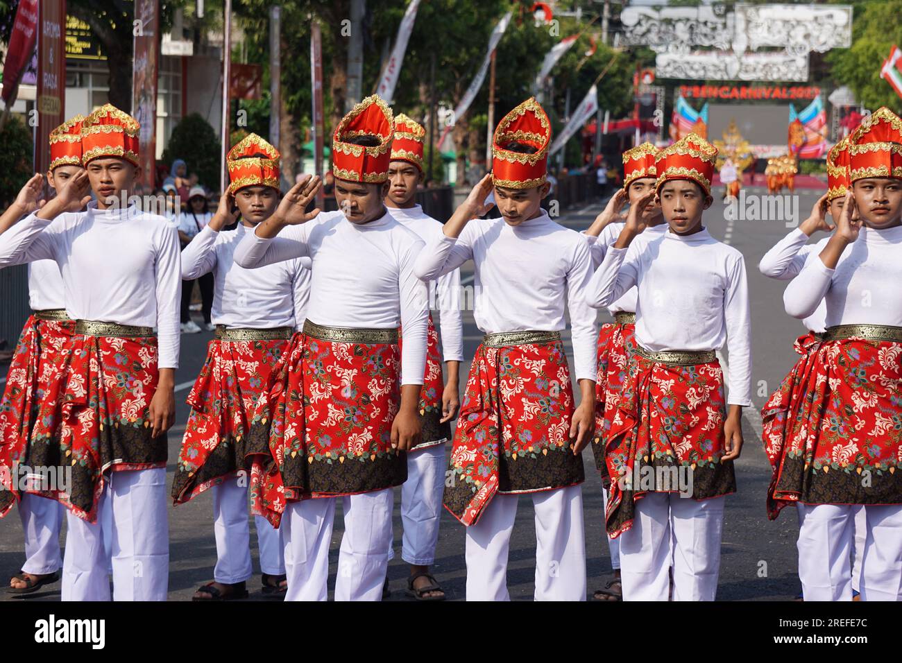 Indonesian performing seudati dance from Aceh. Seudati come from the ...