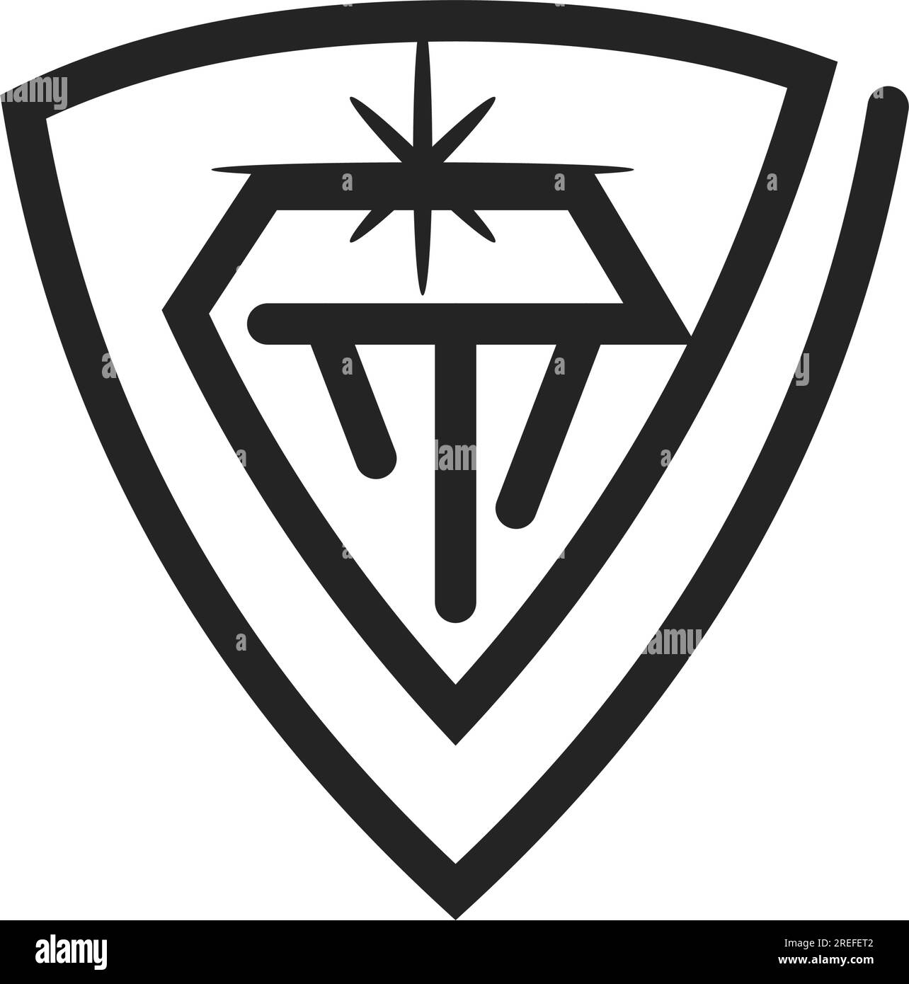 jewelry logo template. Icon Illustration Brand Identity. Isolated and ...