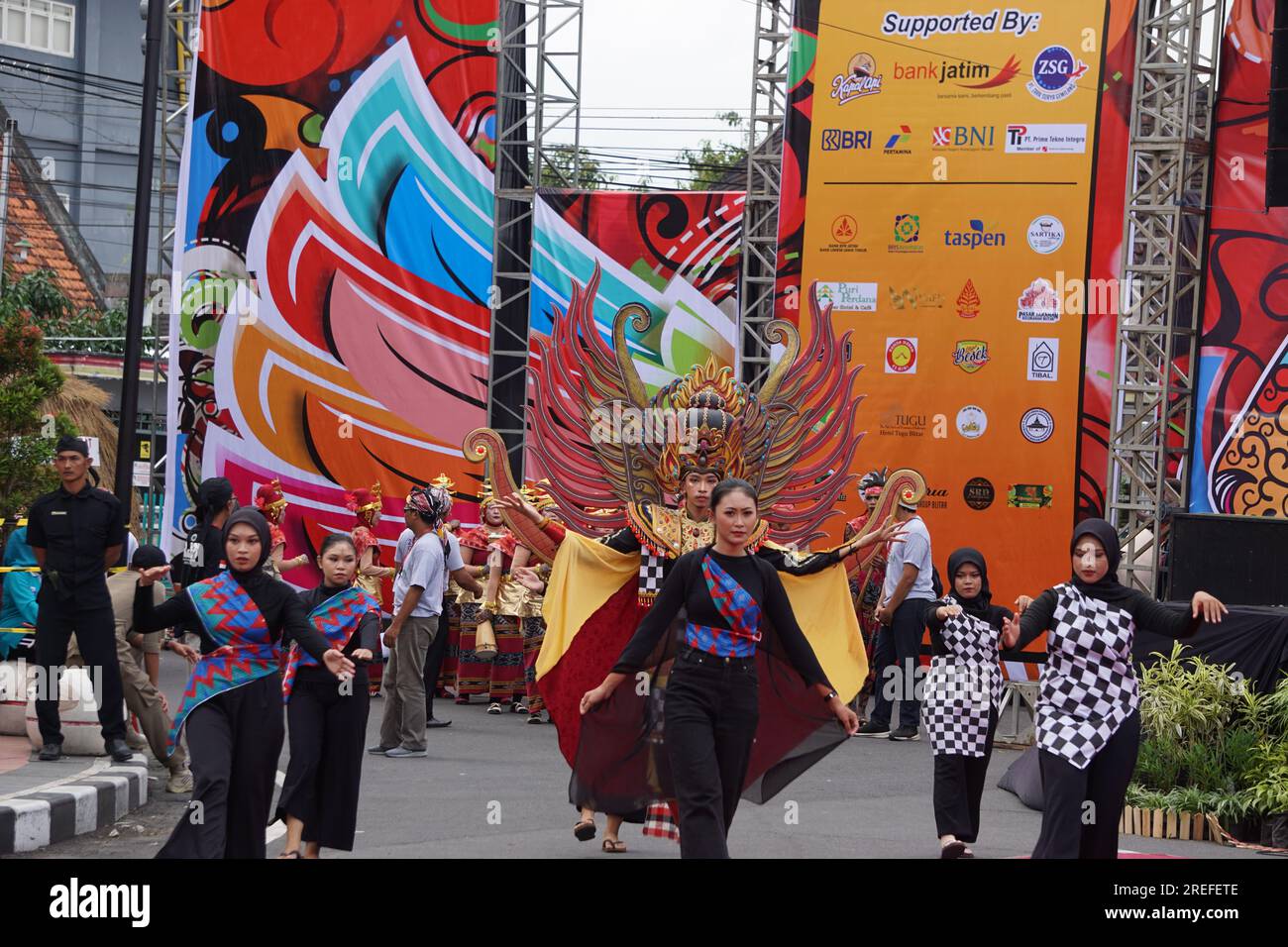 Makepung loloan dance from Bali. This dance is used as welcome dance ...