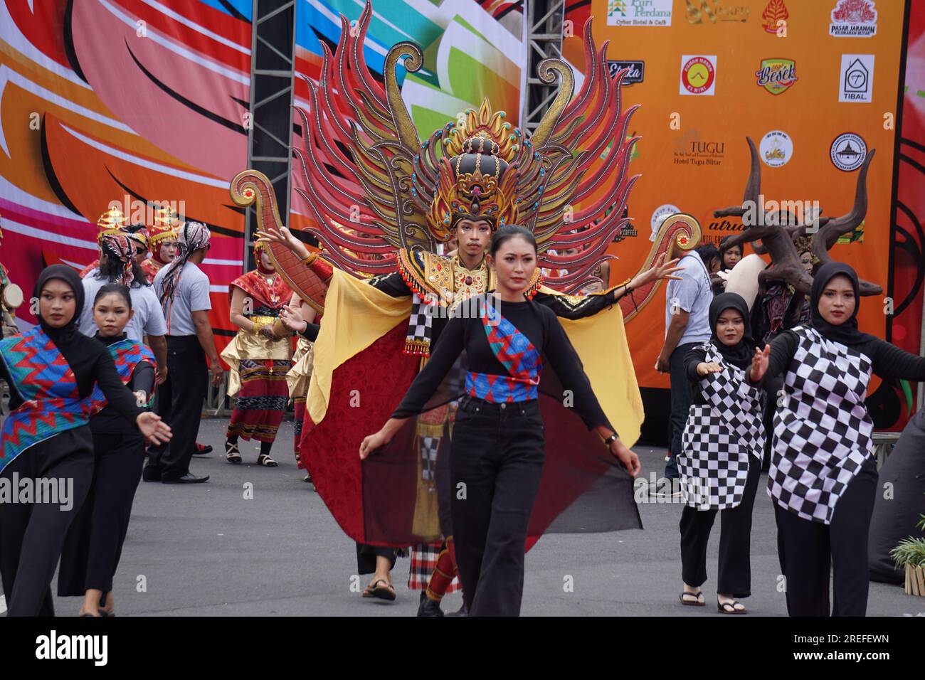 Makepung loloan dance from Bali. This dance is used as welcome dance ...