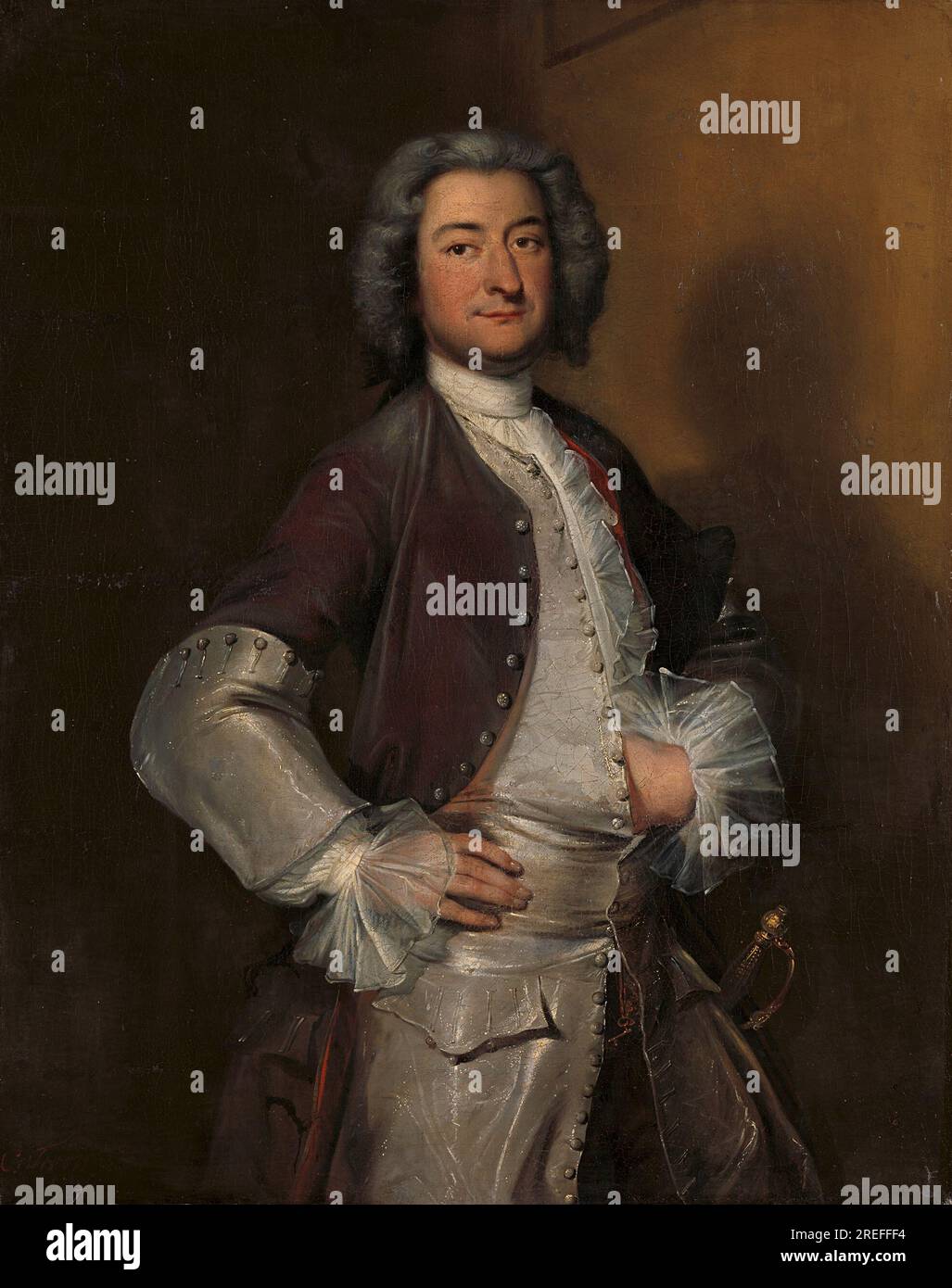 Portrait of Isaac Sweers, Chief Officer of Amsterdam and Governor of ...