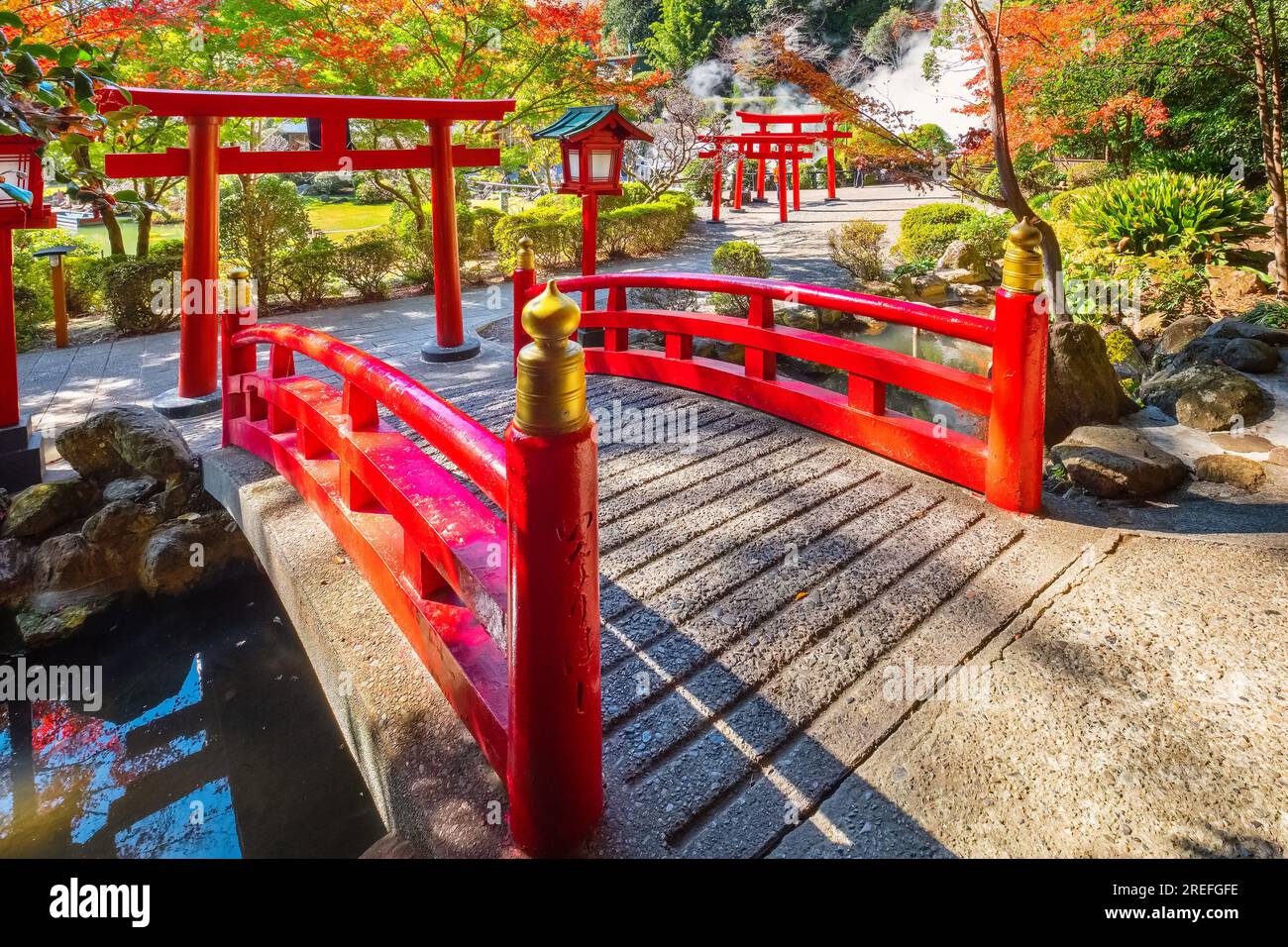 Beppu, Japan - Nov 25 2022: Hakuryu Inari Okami (White Dragon Inari ...
