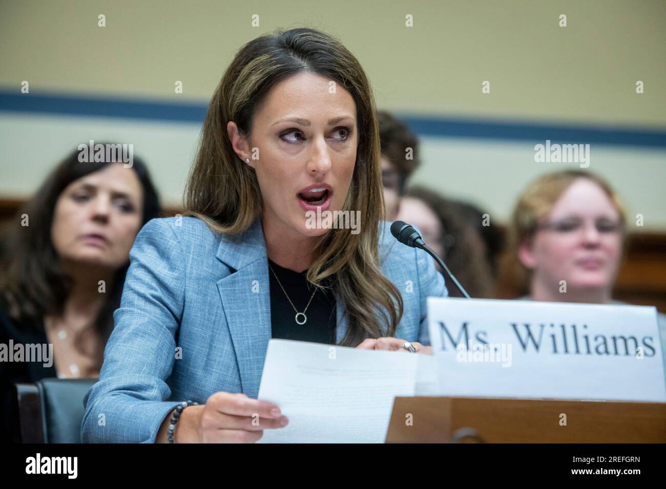 Espn sports reporter allison williams hi-res stock photography and ...