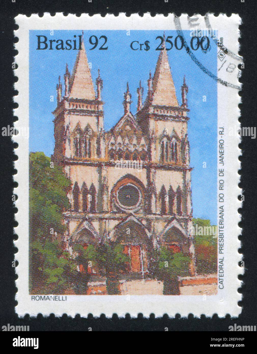 Postcard of the presbyterian church hi-res stock photography and images ...