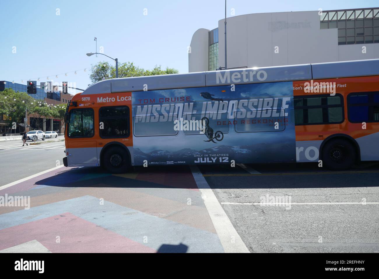 Los Angeles, California, USA 27th July 2023 Tom Cruise Mission ...
