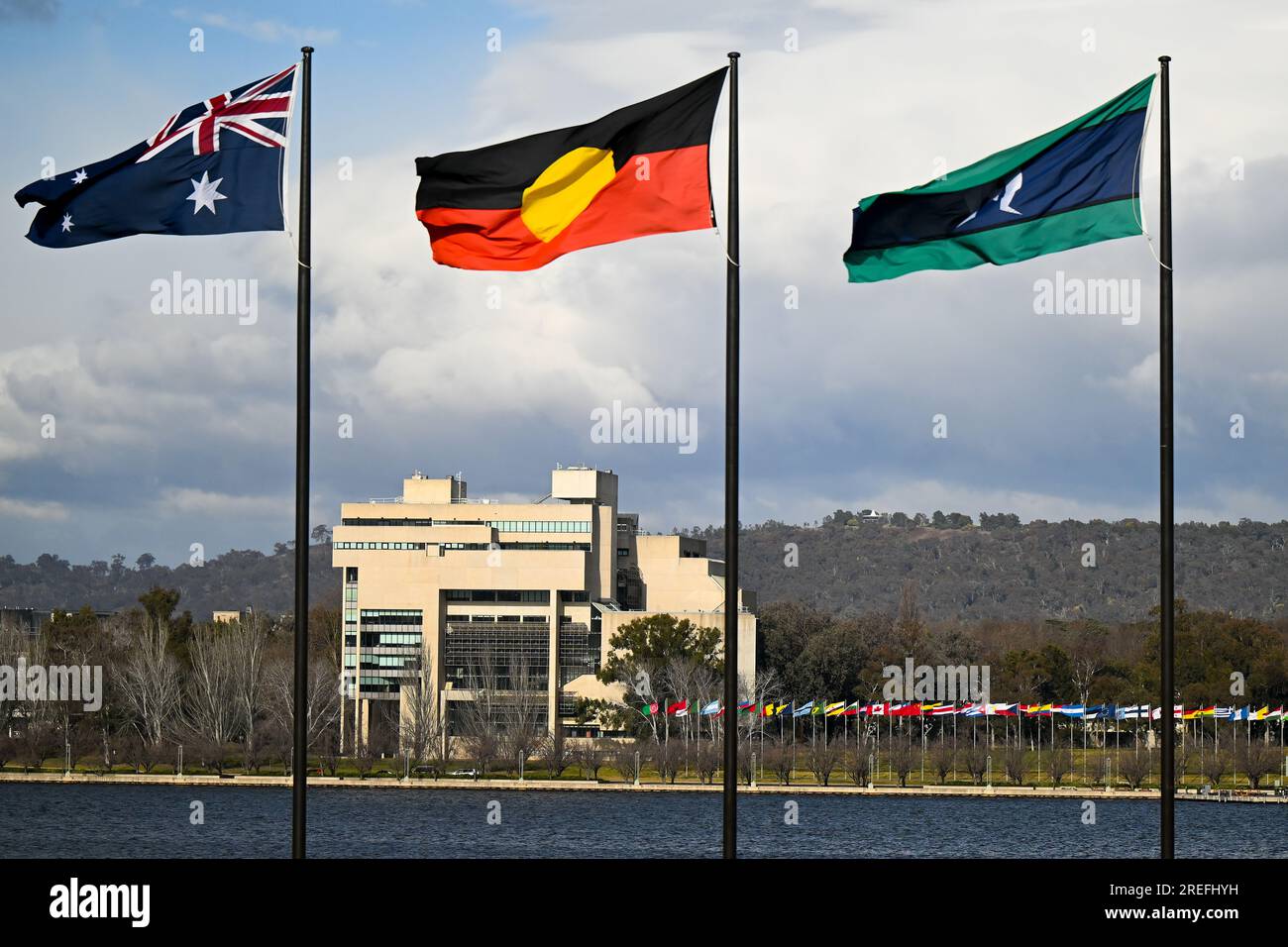 Canberra Australia Flag