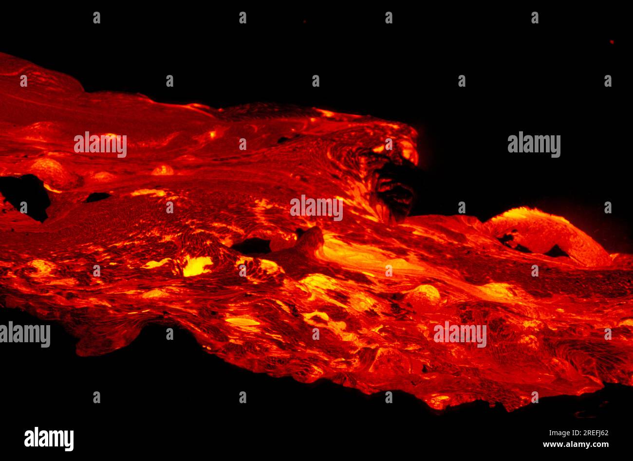 Lava flows on big island hi-res stock photography and images - Alamy