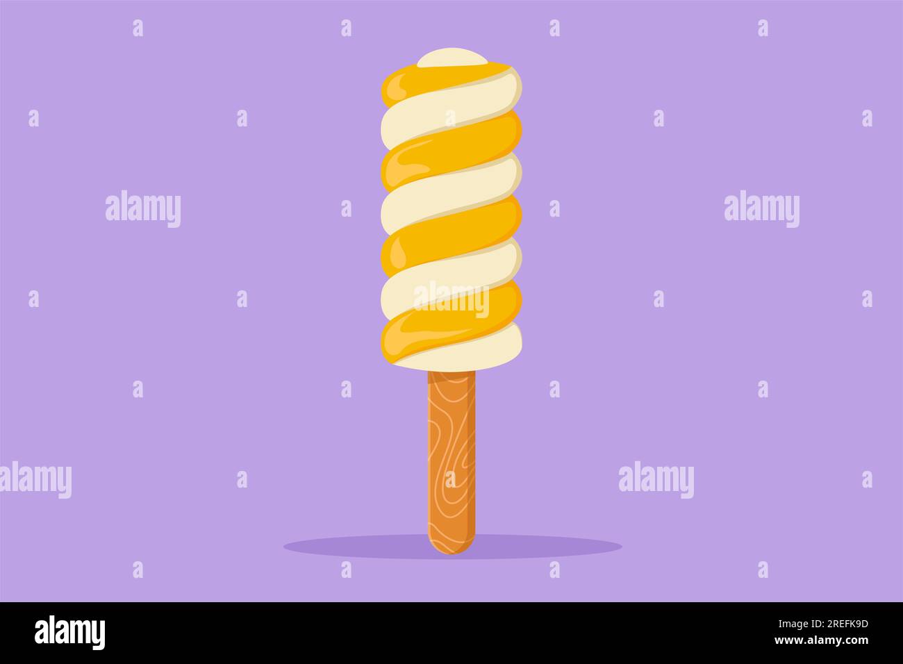 Ice lollies illustration hi-res stock photography and images - Alamy
