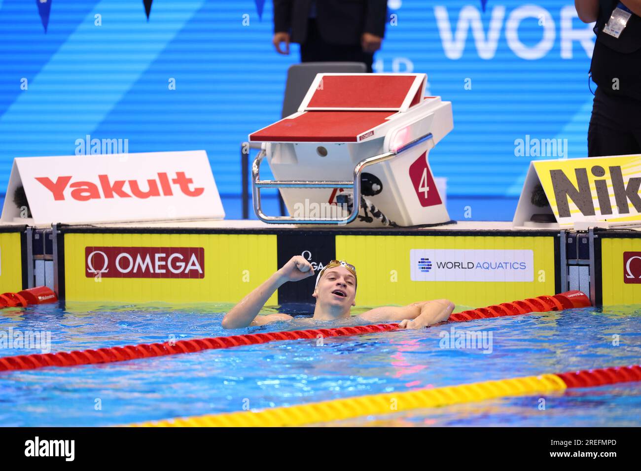 Leon marchand 2023 hi-res stock photography and images - Alamy