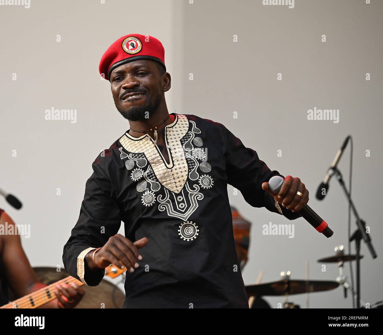 New York, USA. 27th July, 2023. NEW YORK CITY - JULY 27: Bobi Wine ...
