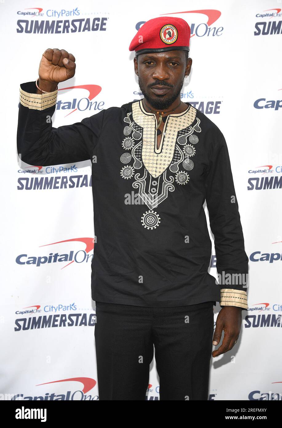 New York, USA. 27th July, 2023. NEW YORK CITY - JULY 27: Bobi Wine ...