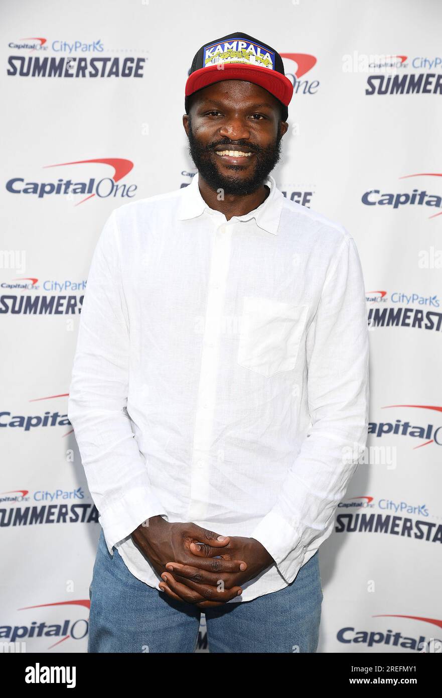 New York, USA. 27th July, 2023. NEW YORK CITY - JULY 27: Moses Bwayo ...