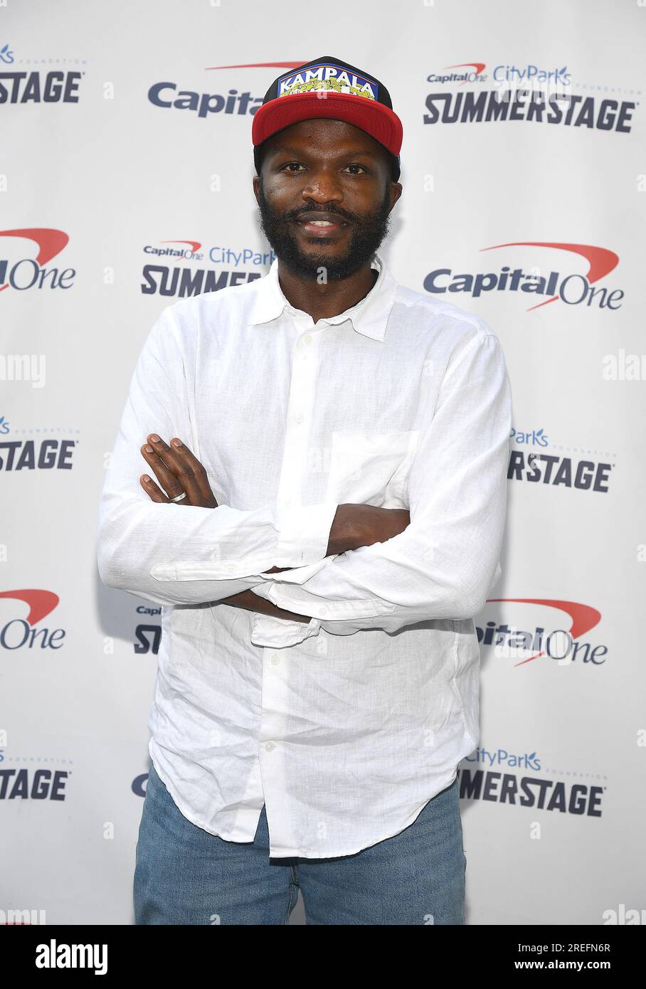 New York, USA. 27th July, 2023. NEW YORK CITY - JULY 27: Moses Bwayo ...