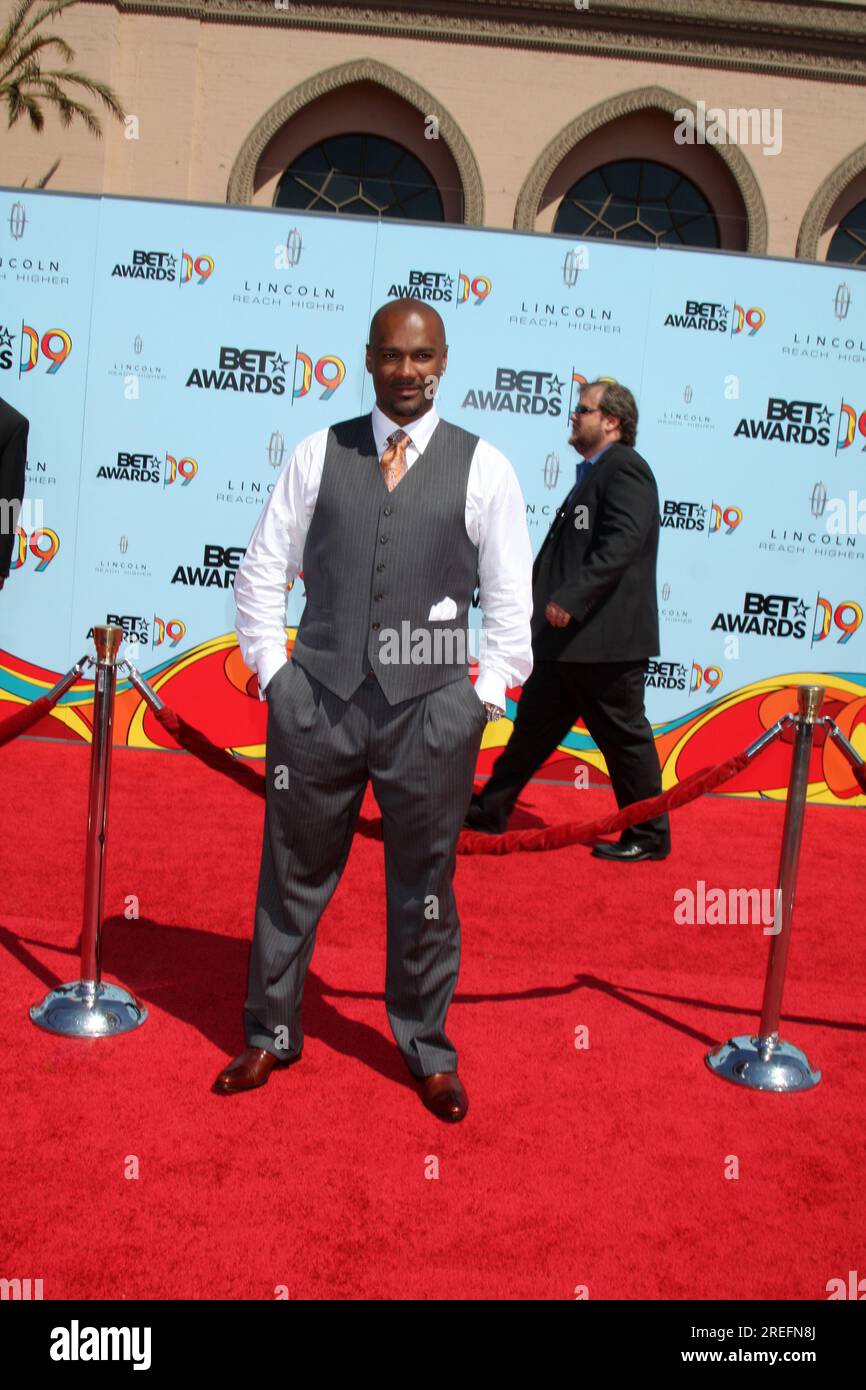 Darius "Big Tigger" Morgan arriving at the BET Awards 2009 at the ...