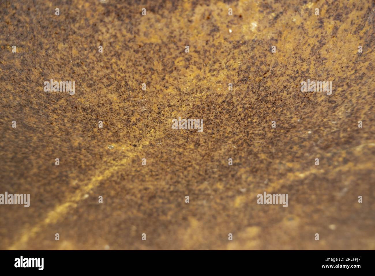 Detail of old damaged and dilapidated wall, corrosion on the metal ...