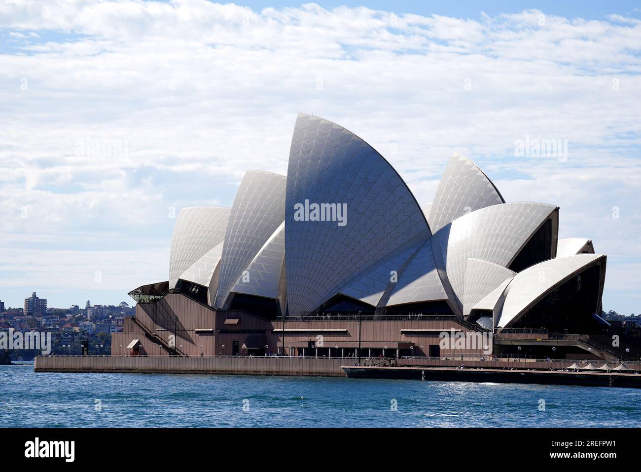 A general view of Sydney Opera House prior to the FIFA Women's World ...