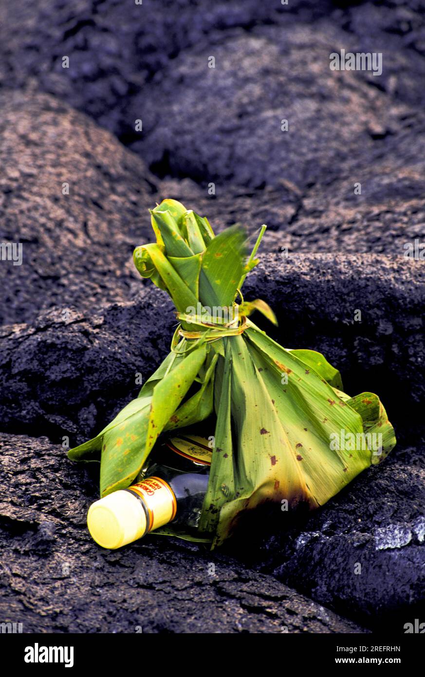 Offering pele goddess volcanoes hawaii hi-res stock photography and ...