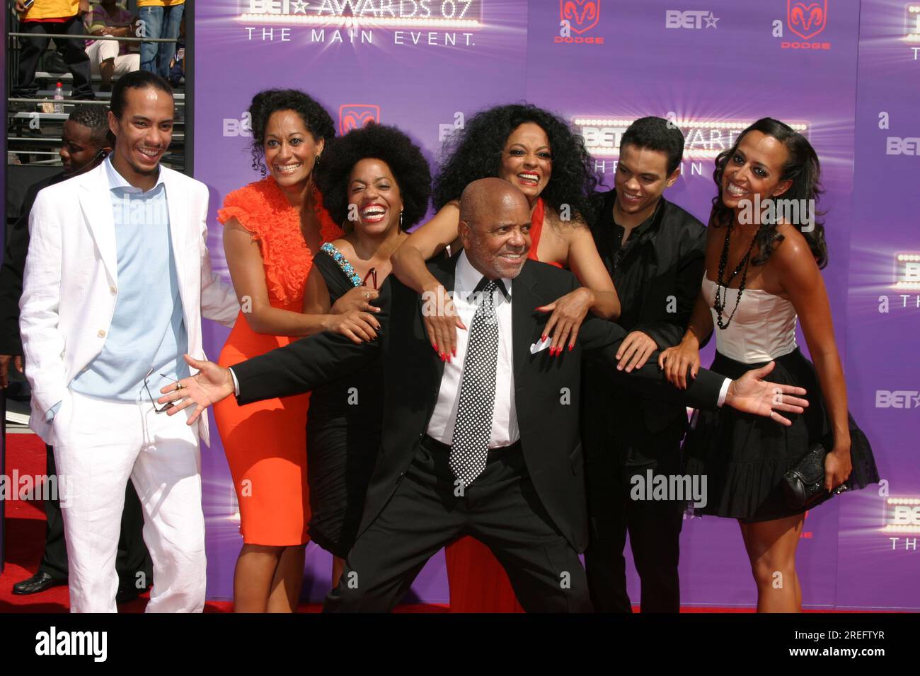 Diana Ross & Family, with Berry Gordy (Father of Rhonda Ross) BET ...