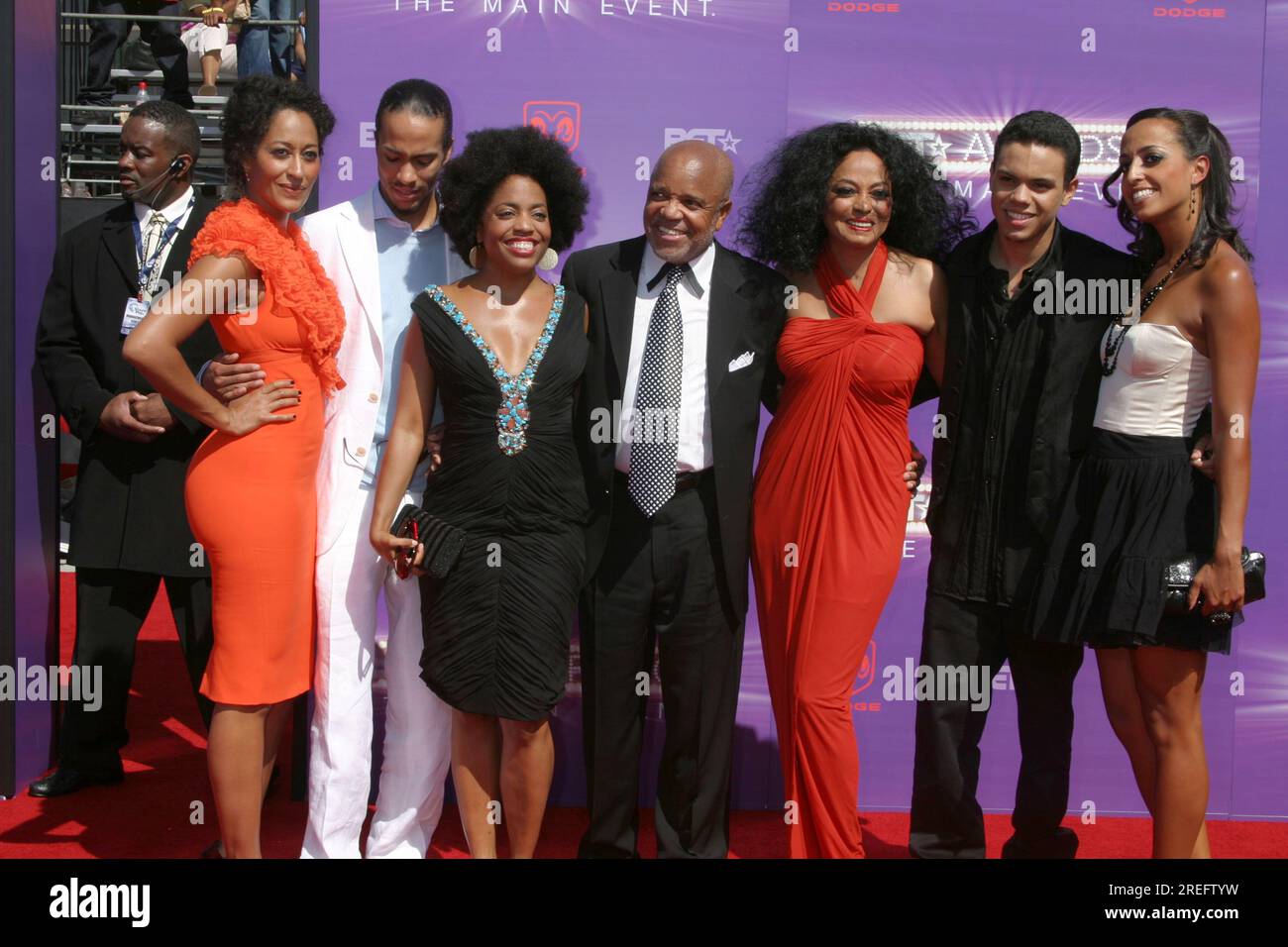 Diana Ross & Family, with Berry Gordy (Father of Rhonda Ross) BET ...