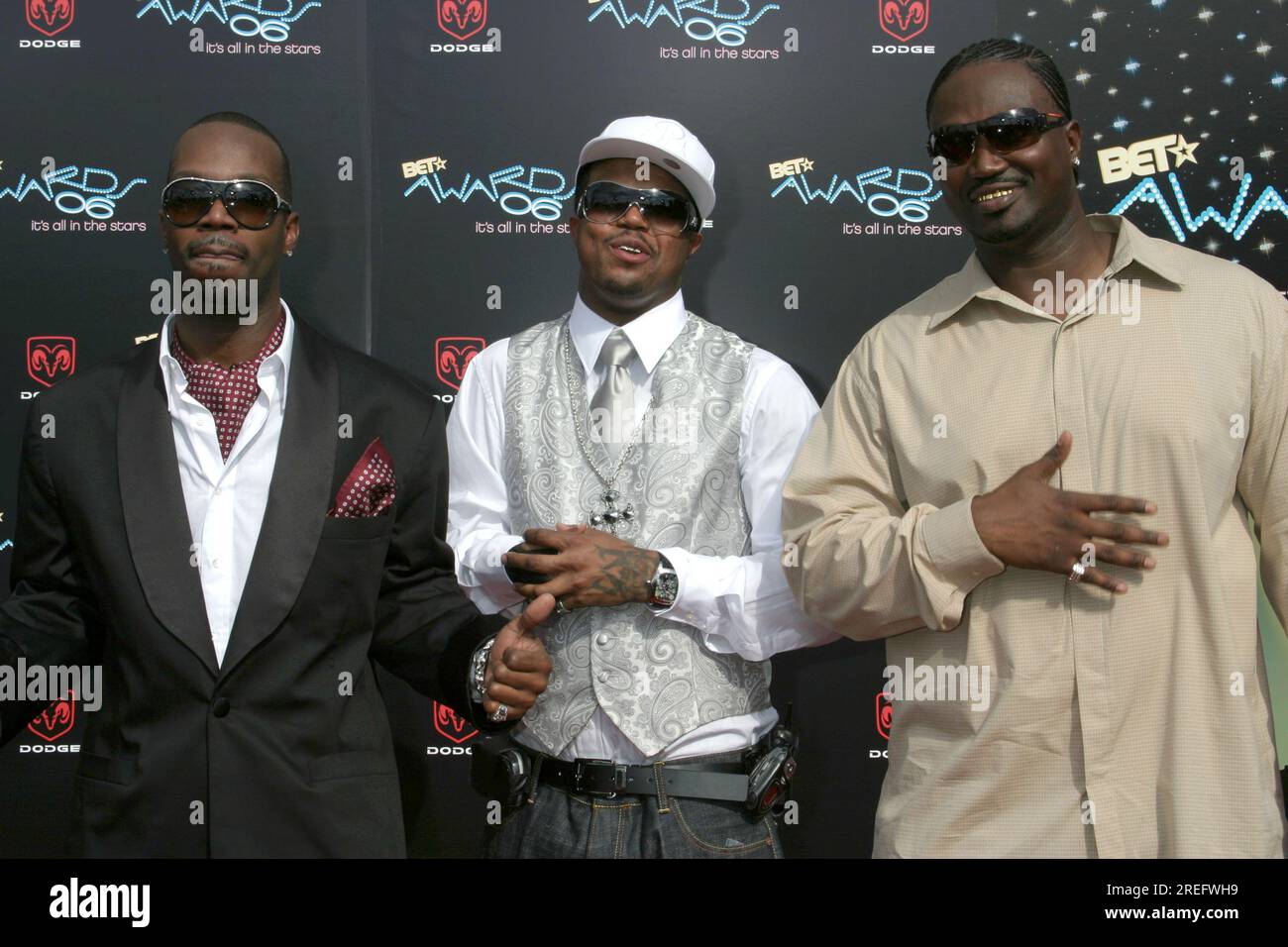 Three 6 Mafia BET Awards 2006 Shrine Auditorium Los Angeles, CA January ...