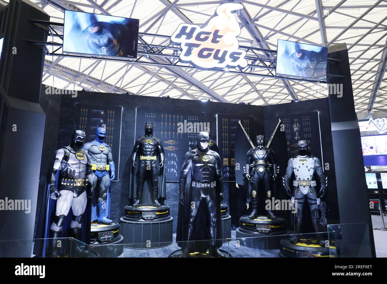 SHANGHAI, CHINA - JULY 27, 2023 - 2023ChinaJoy shows DC Comics ...