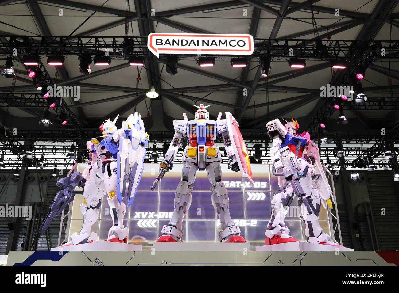 Shanghai, China. 28th July, 2023. SHANGHAI, CHINA - JULY 27, 2023 - 2023ChinaJoy displays the ...